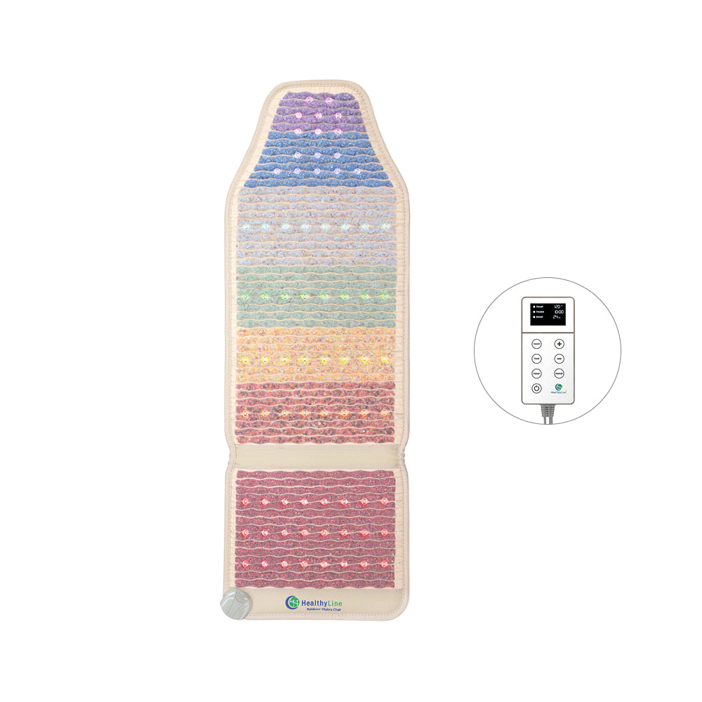 Rainbow Chakra Mat™ Chair 5318 Firm - Photon PEMF InframMat Pro ...